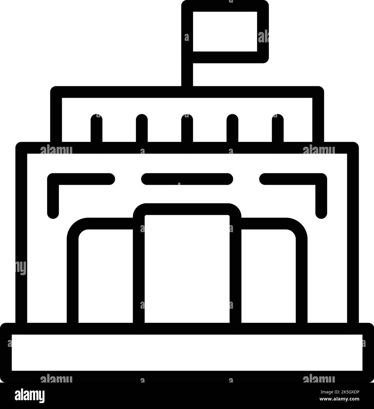 Myanmar independence monument Stock Vector Images - Alamy