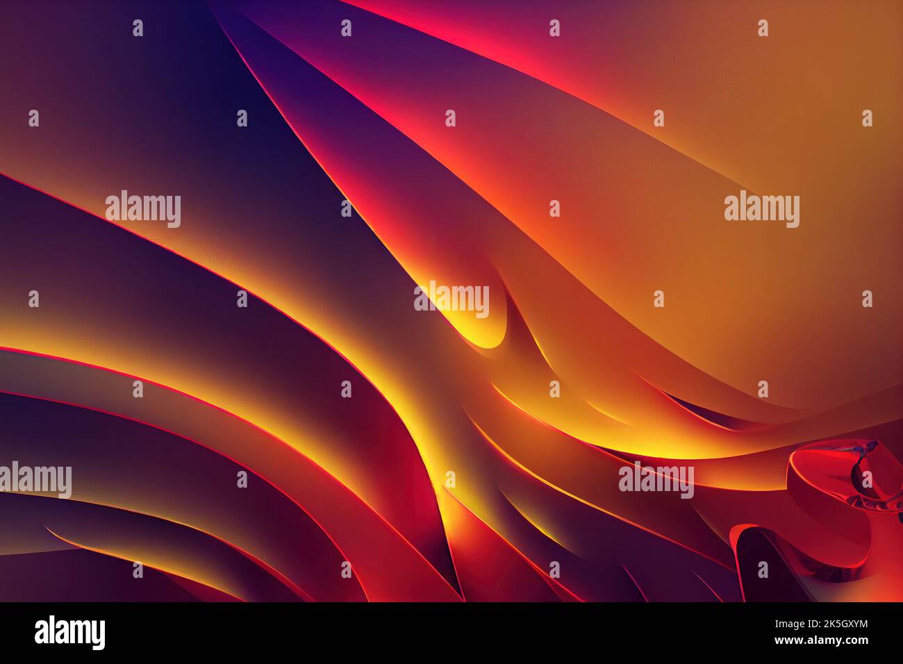 Colorful curves waves abstract 3d hi-res stock photography and images ...