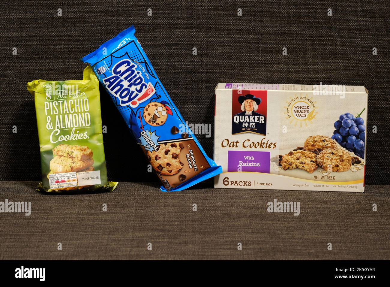 Picture to show products testing for acrylamide and GE.Samples of soy ...