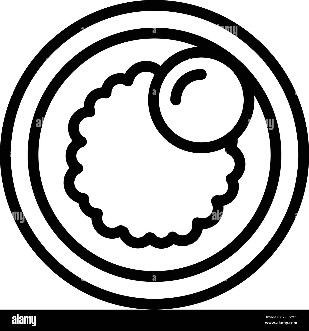 Belorussia food icon outline vector. Belarus tourism. World culture ...