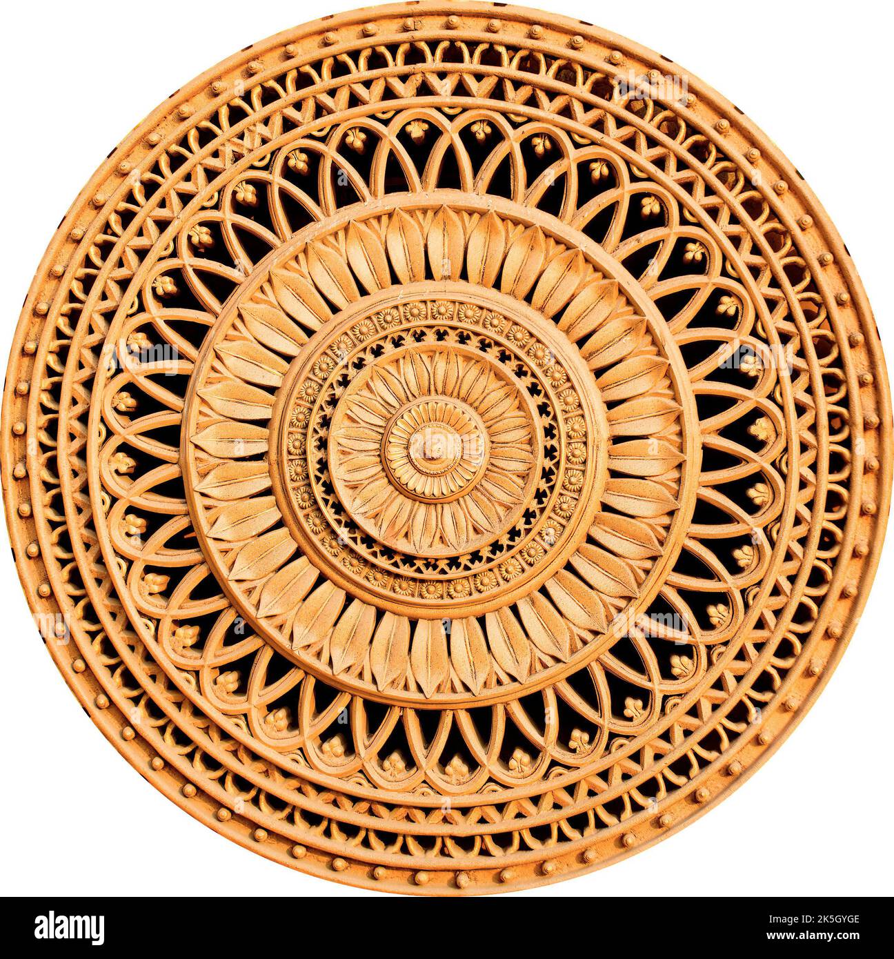 Mandala design - Indian design background Stock Photo - Alamy