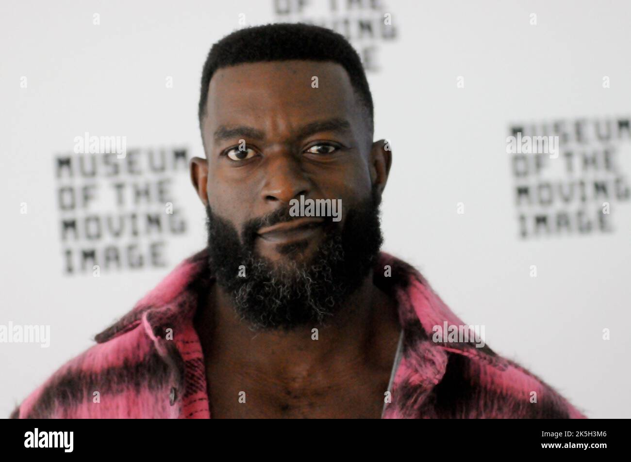 New York, USA. 08th Oct, 2022. Michael James Shaw attends a photo call ...