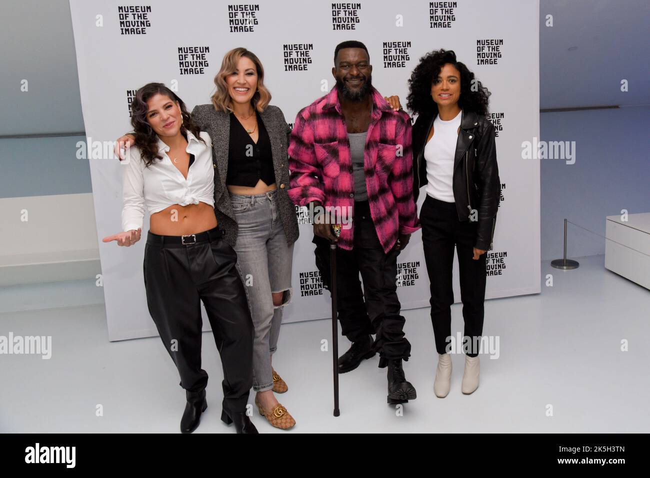 Paula Lazaro, Eleanor Matsuura, Michael James Shaw and Lauren Ridloff ...