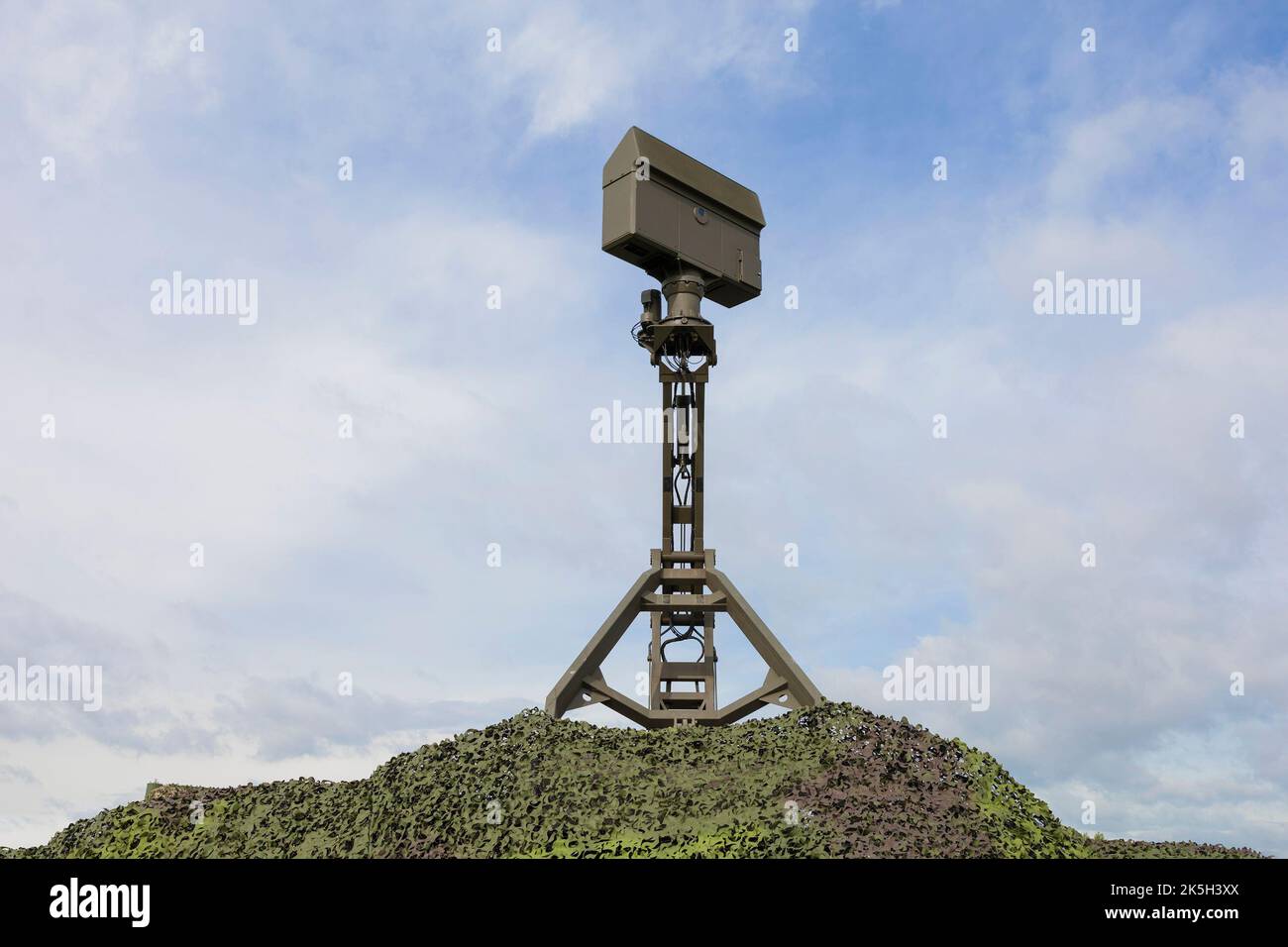 Radar - green military rotary device to scan, monitor and control air ...