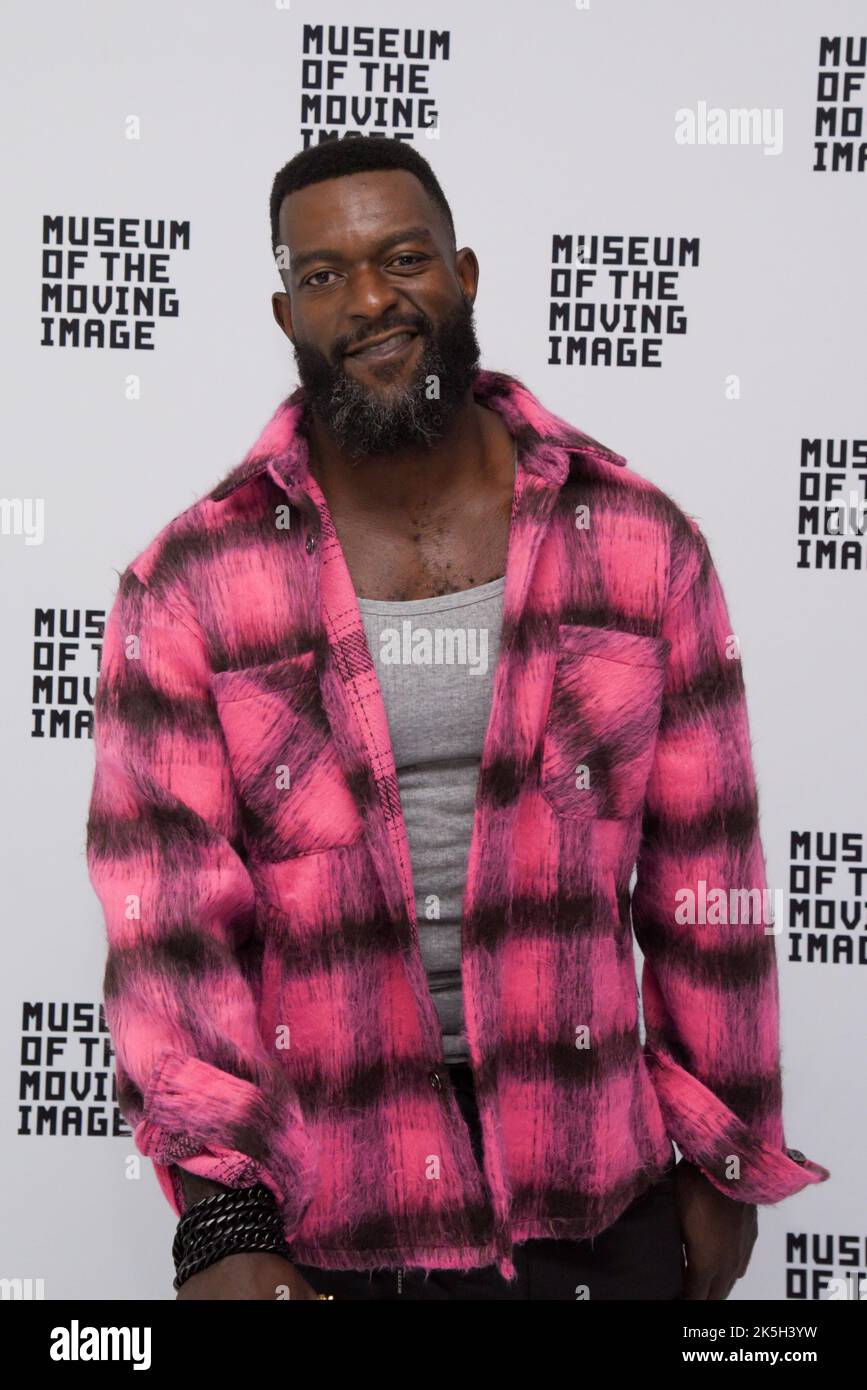 New York, USA. 08th Oct, 2022. Michael James Shaw attends a photo call ...