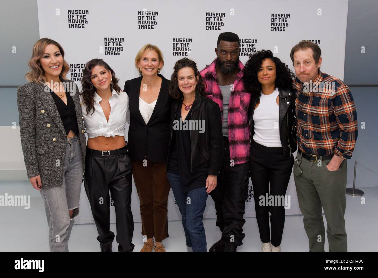 New York, USA. 08th Oct, 2022. Eleanor Matsuura, Paola Lazaro ...