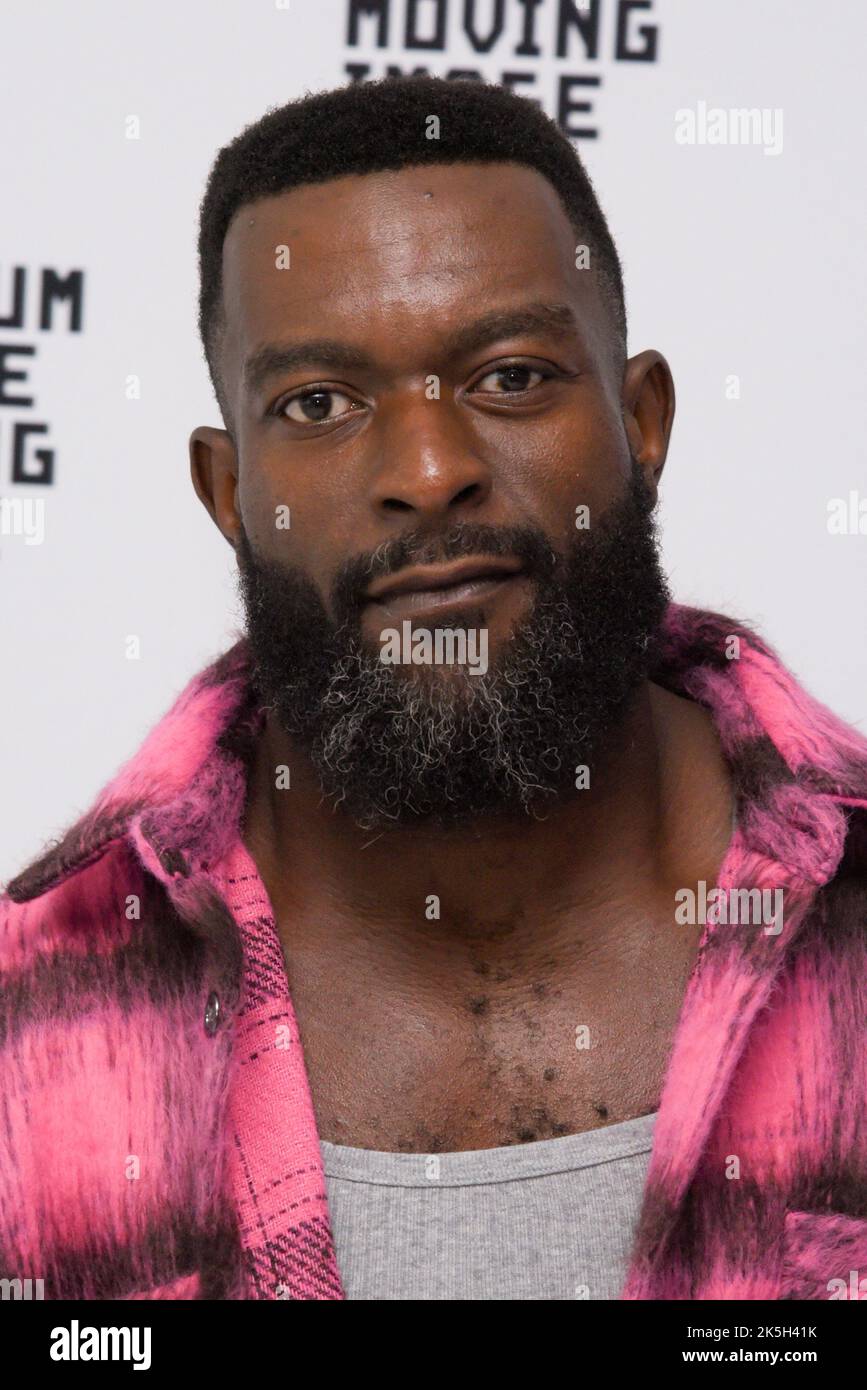 New York, USA. 08th Oct, 2022. Michael James Shaw attends a photo call ...