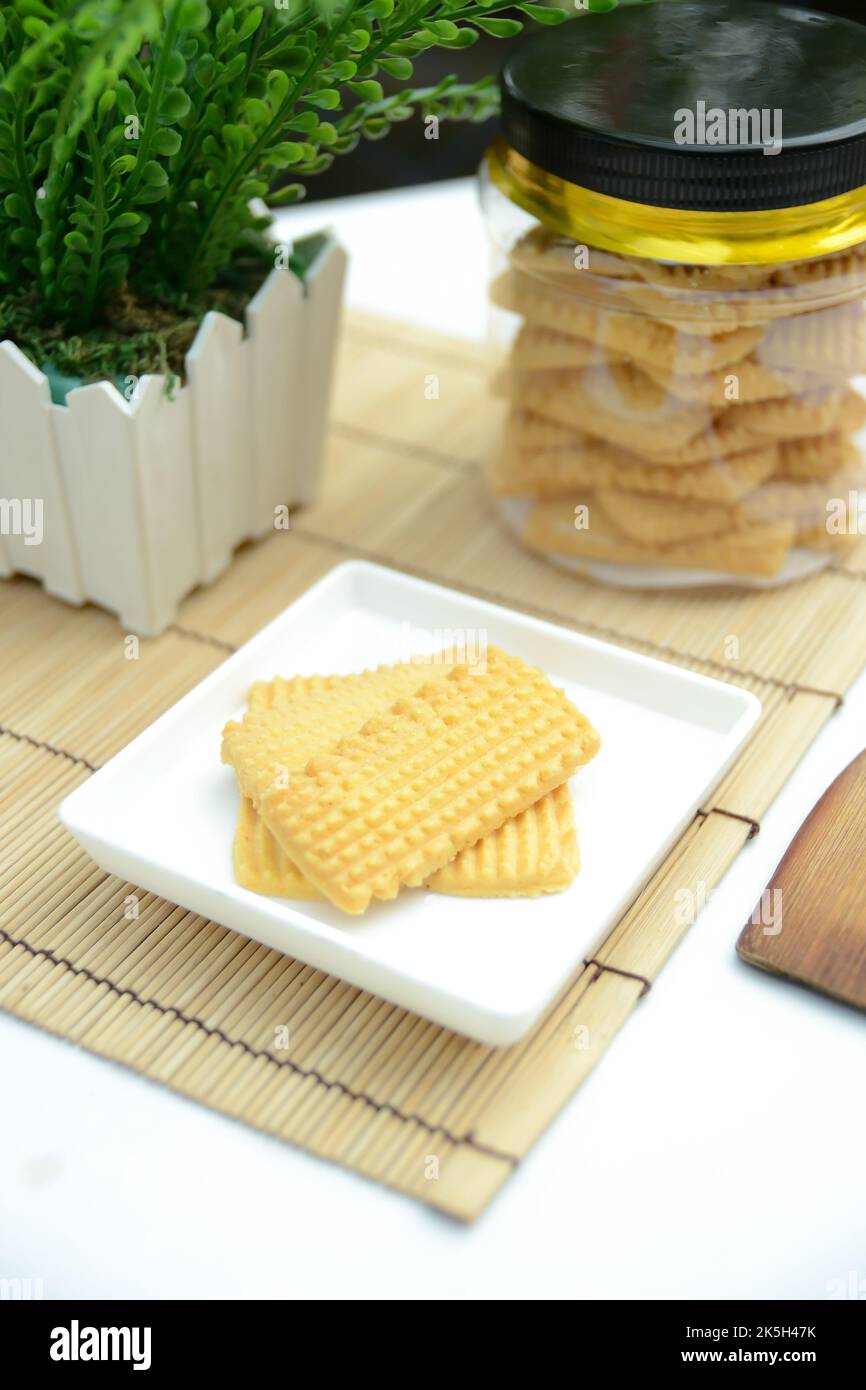 Traditional malay cookies for eid festive biskut samperit decoration ...