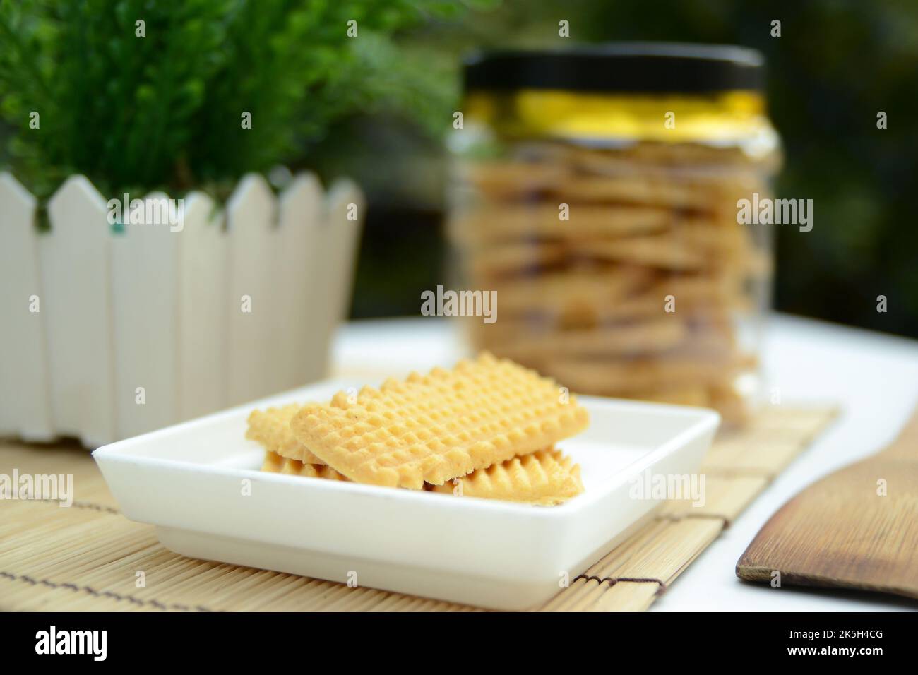 Traditional malay cookies for eid festive biskut samperit decoration ...
