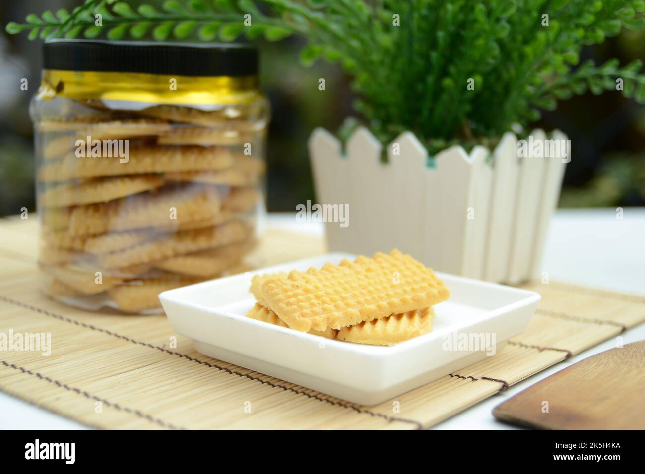Traditional malay cookies for eid festive biskut samperit decoration ...