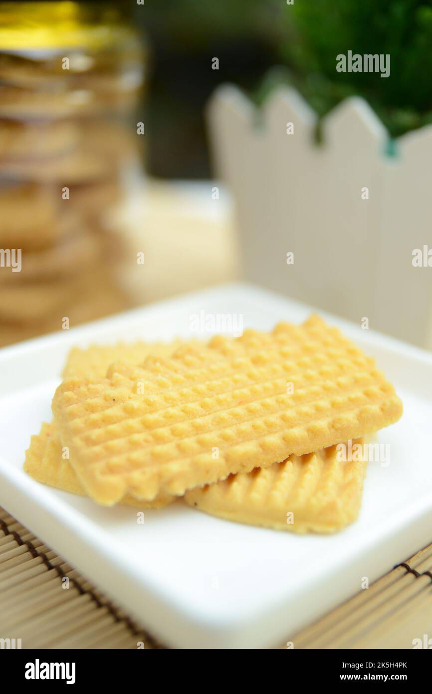 Traditional malay cookies for eid festive biskut samperit decoration ...
