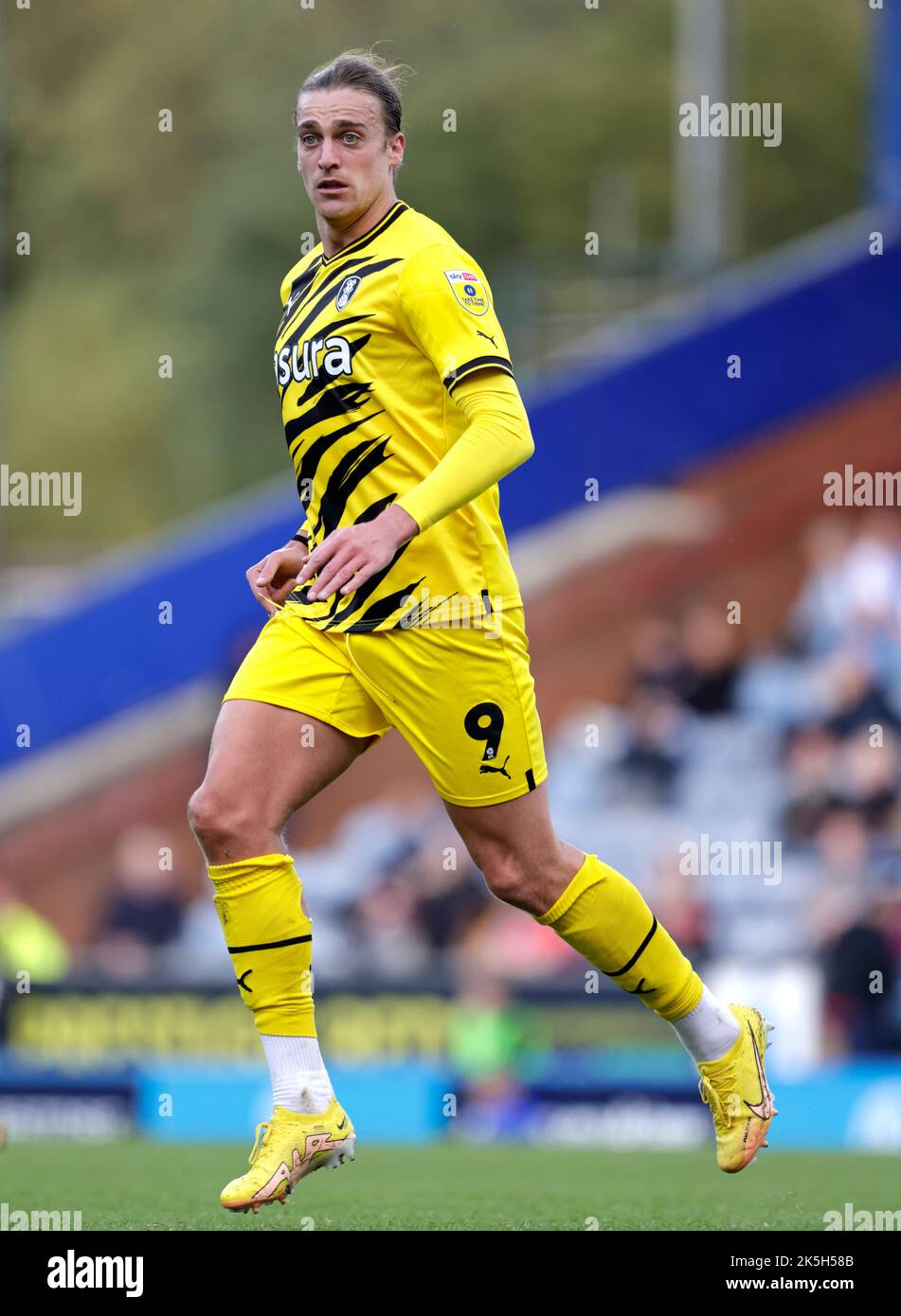 Blackburn Rovers' Sam Gallagher during the Sky Bet Championship match ...