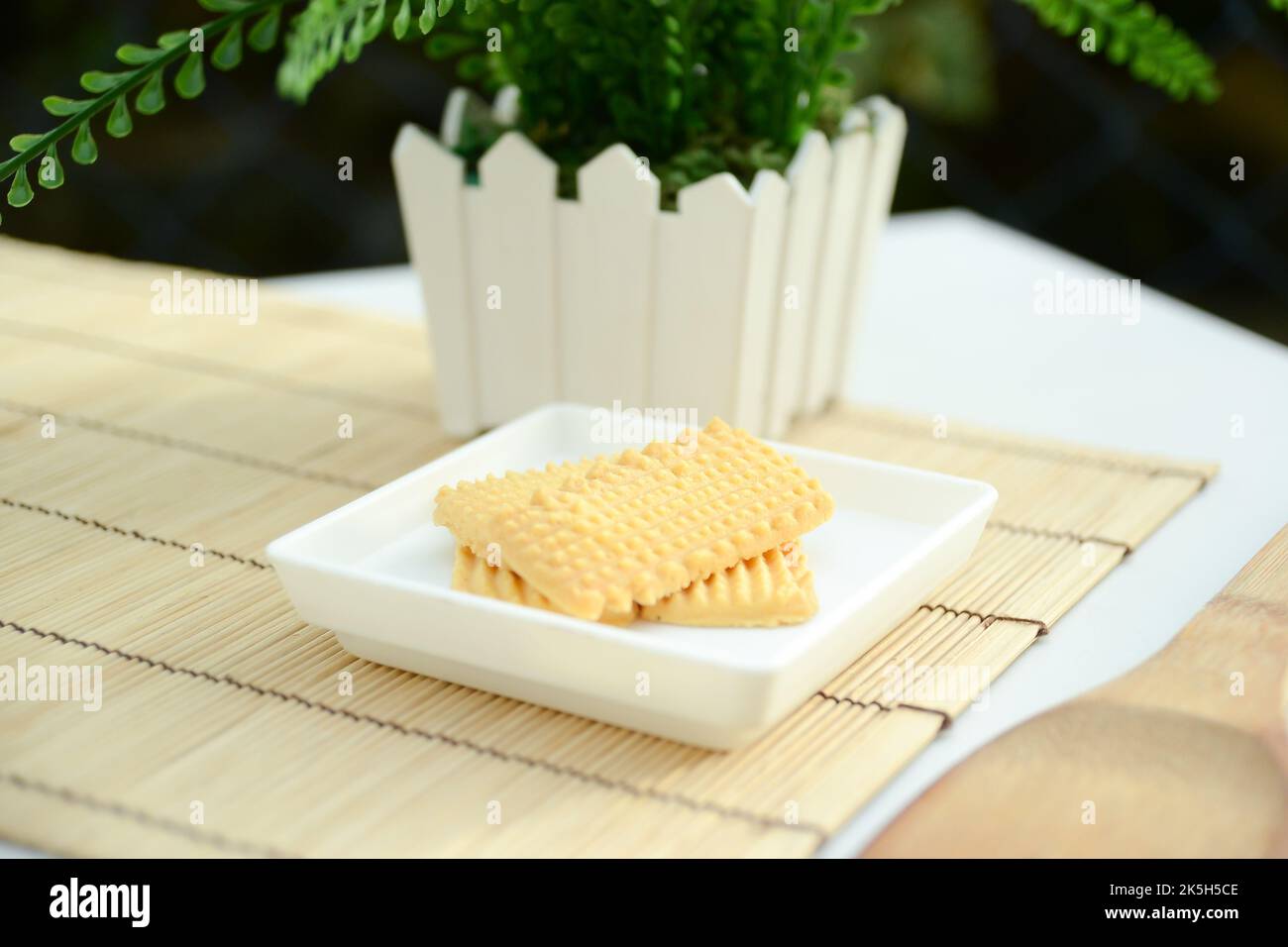 Traditional malay cookies for eid festive biskut samperit decoration ...