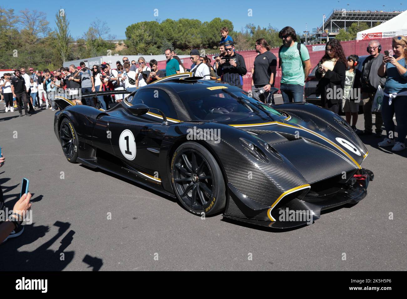 1 October 2022 - Pagani Huayra R supercar at Festival of Speed ...