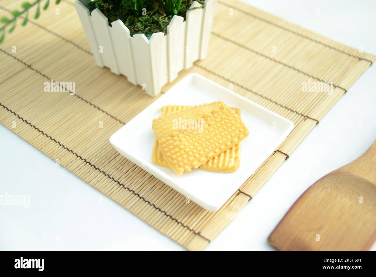 Traditional malay cookies for eid festive biskut samperit decoration ...