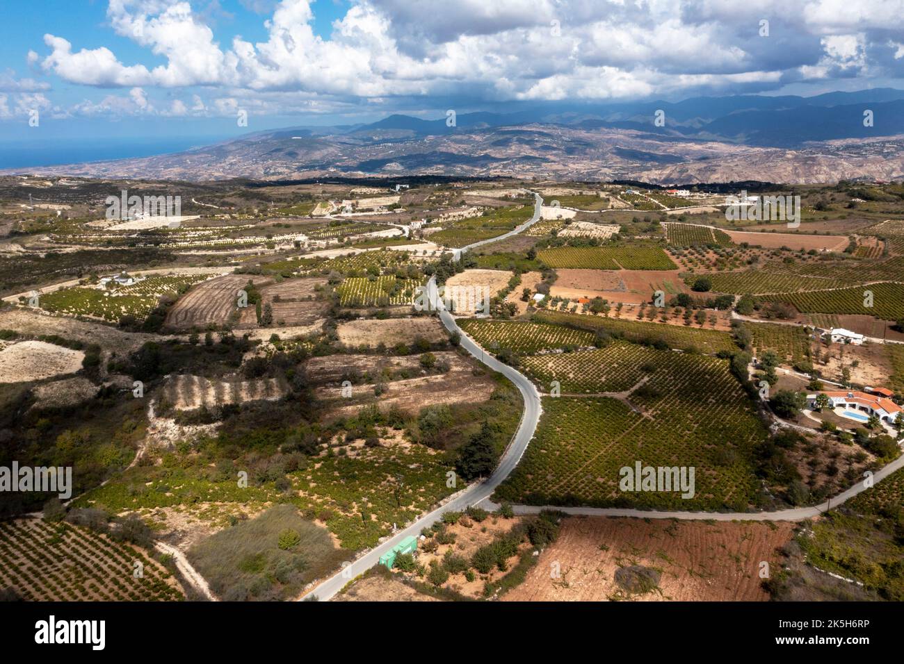 Kathikas aerial hi-res stock photography and images - Alamy