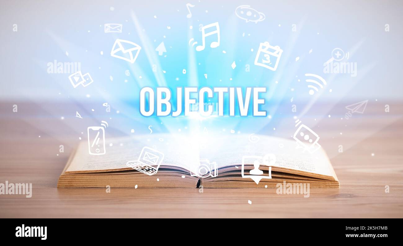 open book with business inscription Stock Photo - Alamy