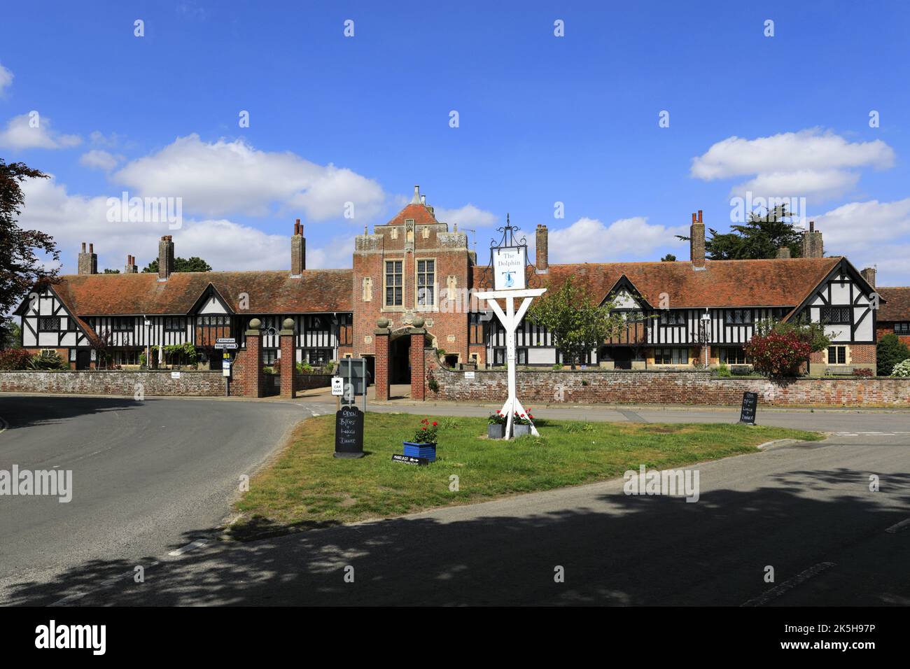 The Margaret Ogilvie Almshouses, Thorpeness village, Suffolk County ...