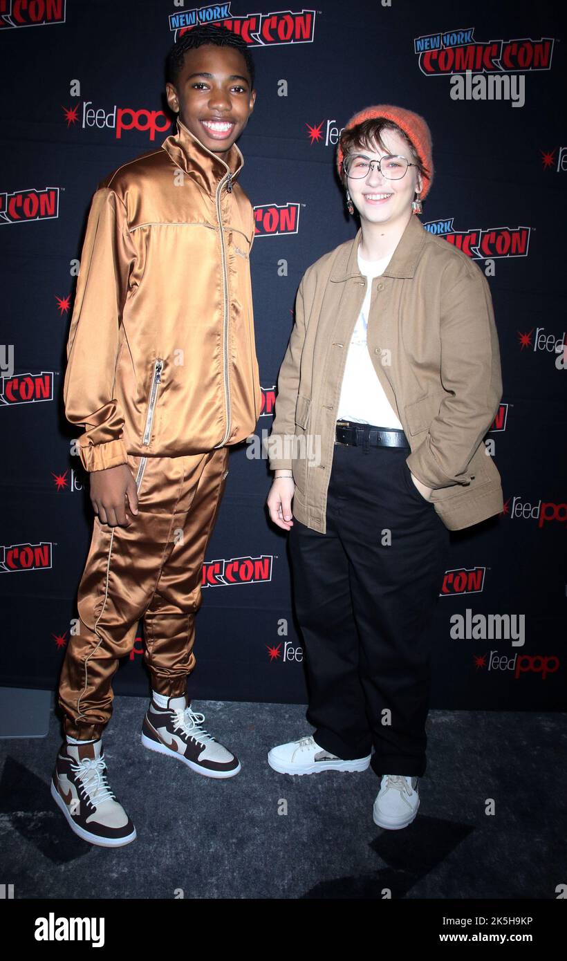 NYCC: The Mysterious Benedict Society Photocall -PICTURED: Seth Carr ...