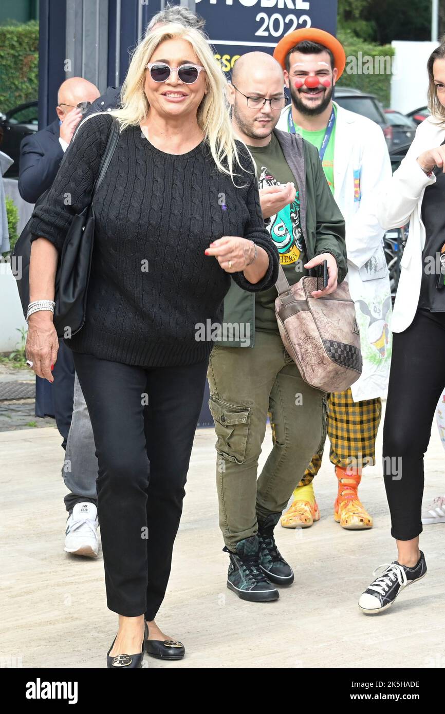 Mara Venier attends the Tennis & Friends event for prevention days ...