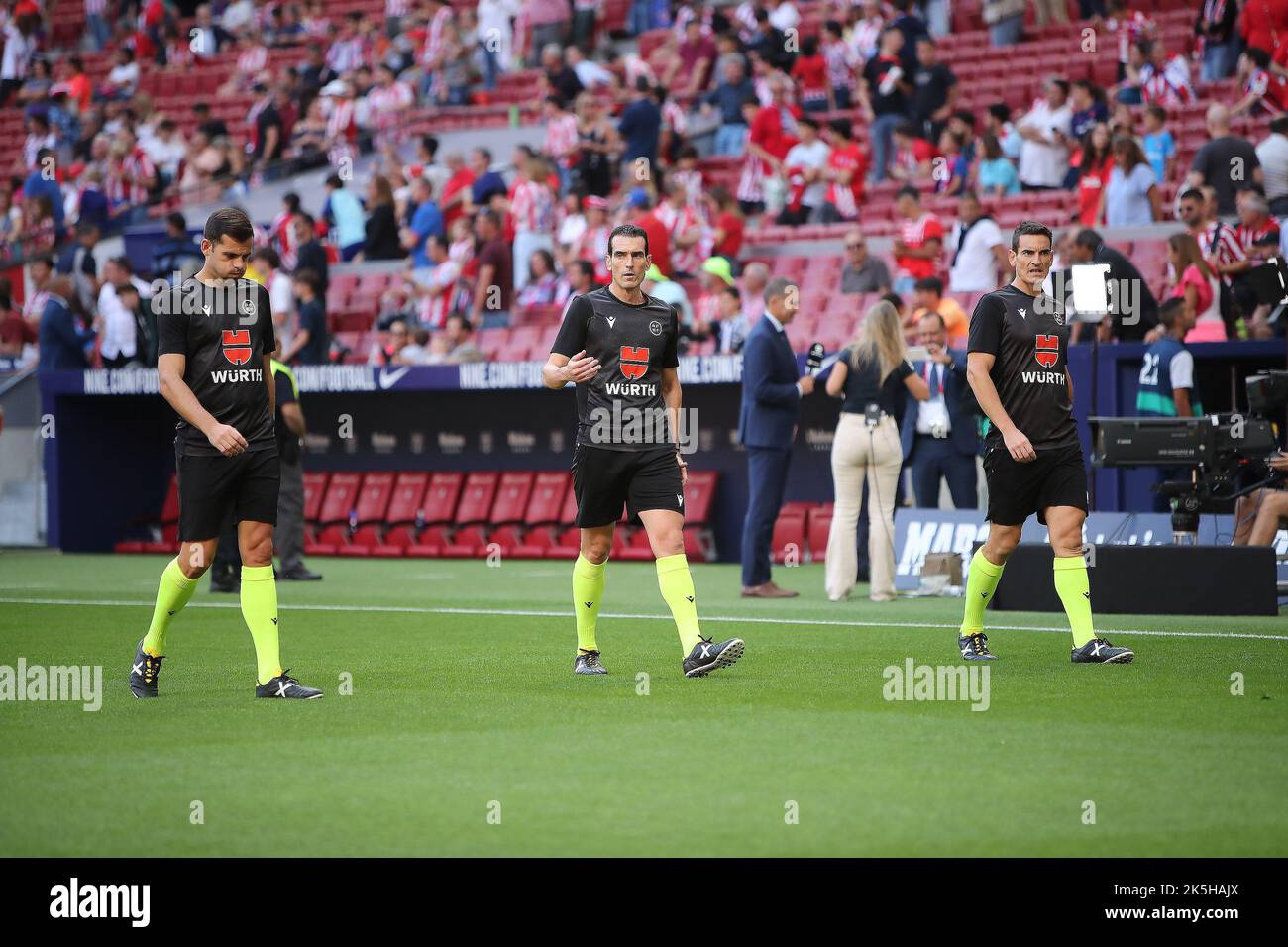 La Liga Match Day 8, at Metroòlitano Stadium Madrid, Sapin, Atletico de ...
