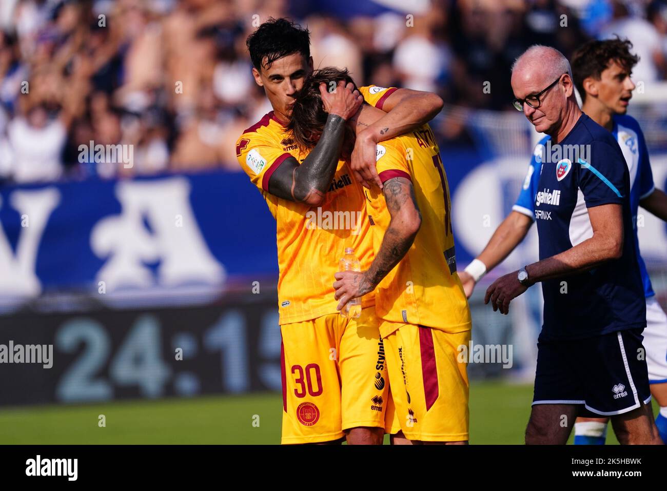 Mario Rigamonti stadium, Brescia, Italy, October 08, 2022, Mirko ...