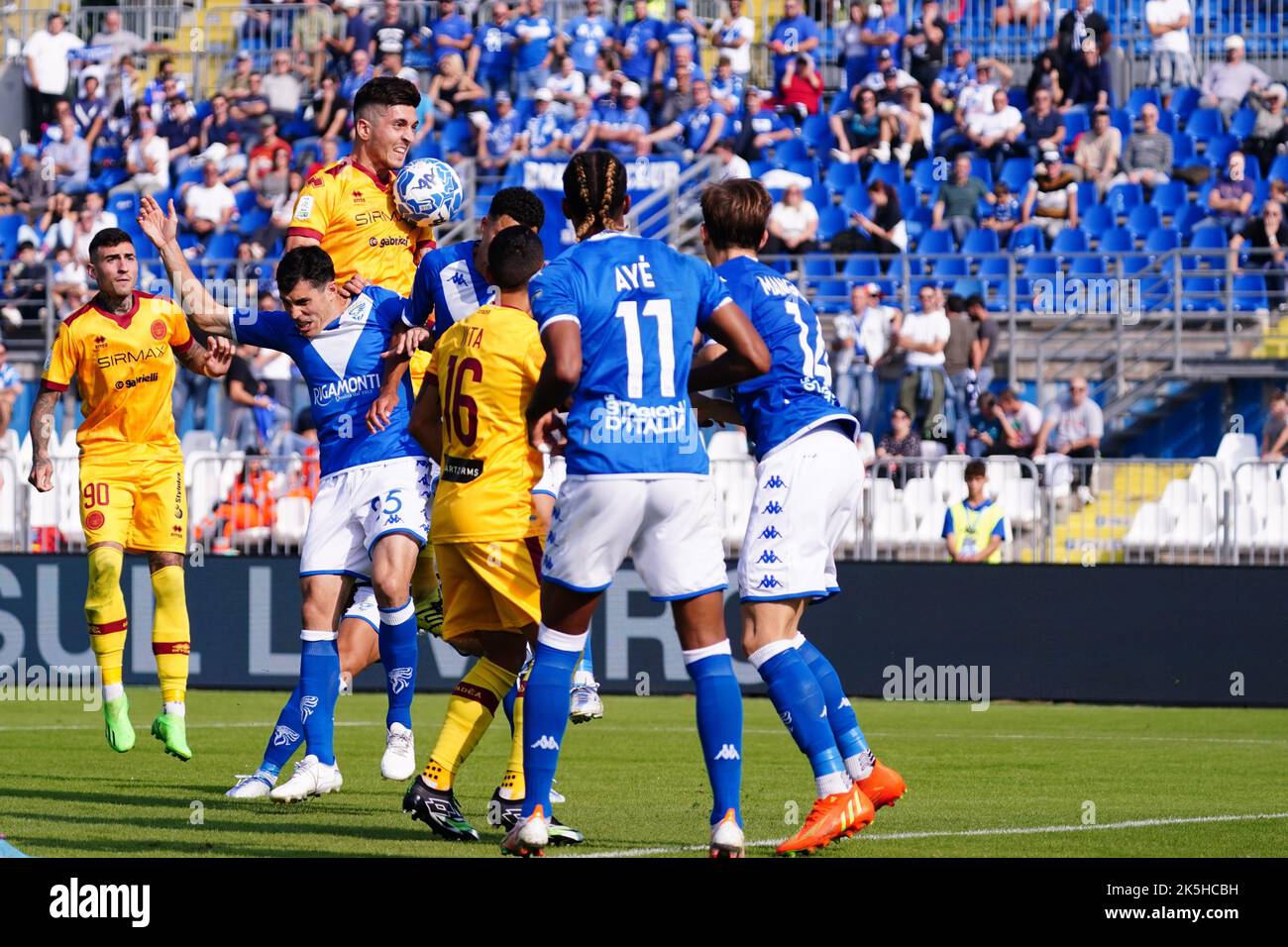 October 8, 2022, Brescia, Italy: Brescia, Italy, Mario Rigamonti ...