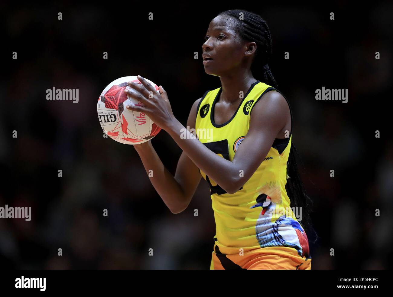 Uganda She Cranes’ Sandra Ruth Nambirige in action during the Vitality ...