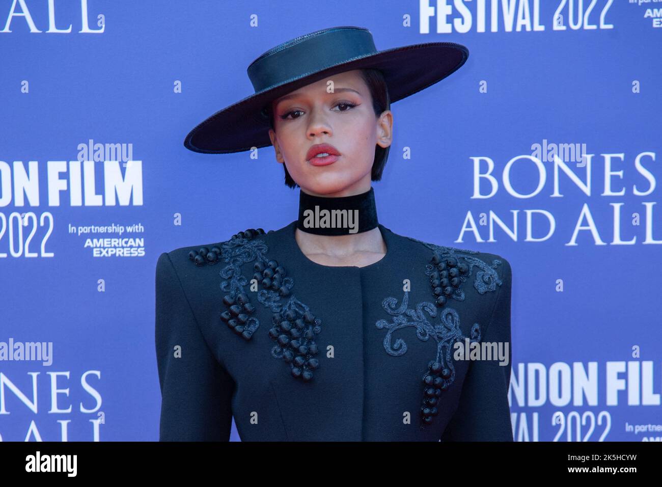 Taylor Russell attending the Bones And All Premiere as part of the 66th ...