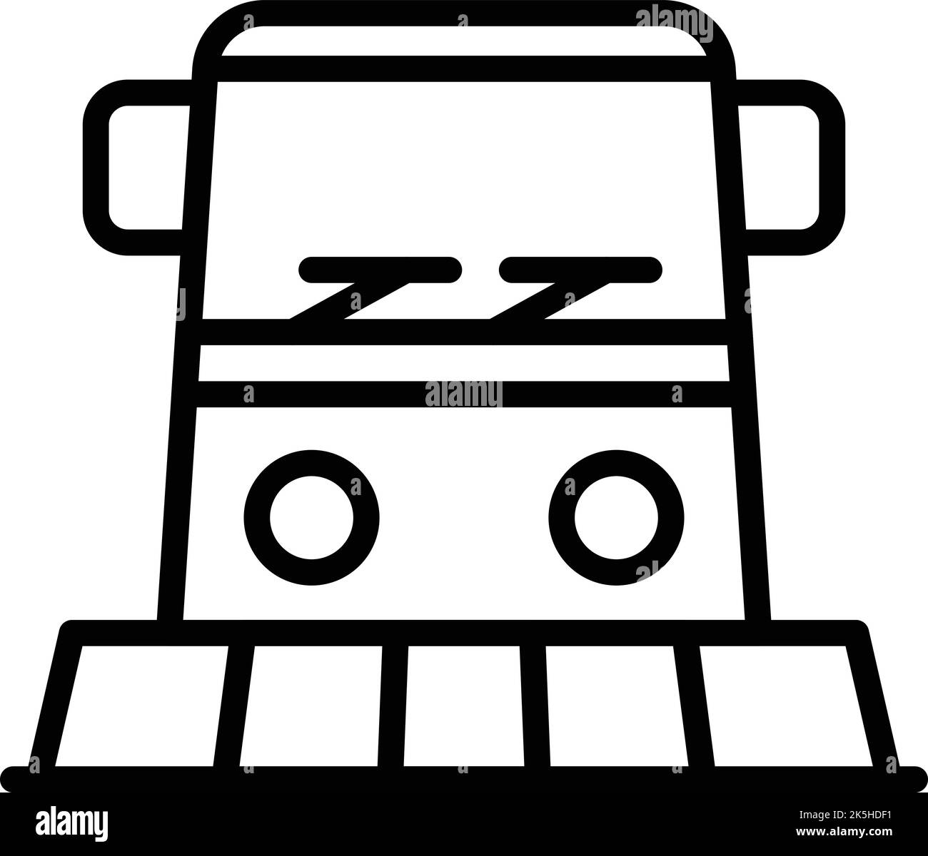Sweeper icon outline vector. Road street. Truck cleaning Stock Vector ...