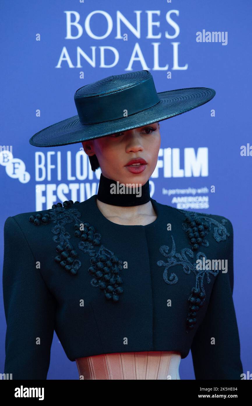 Taylor Russell attending the Bones And All Premiere as part of the 66th ...