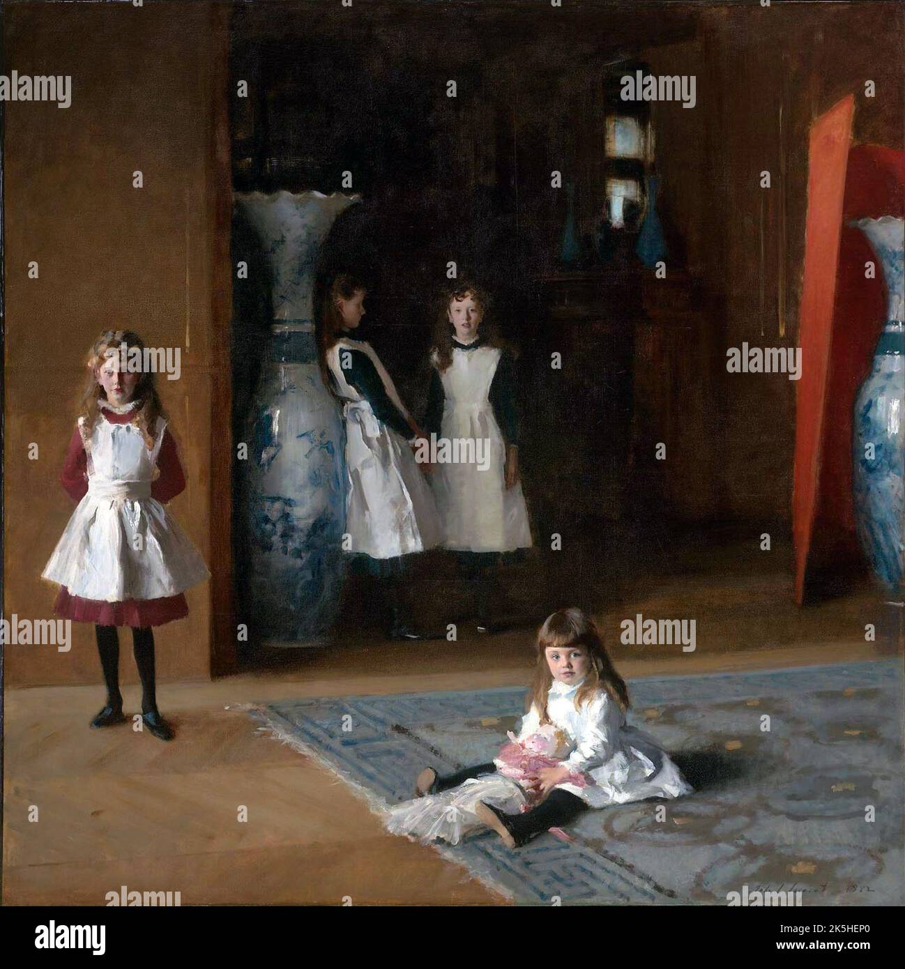 The Daughters of Edward Darley Boit, 1882, Painting by John Singer ...