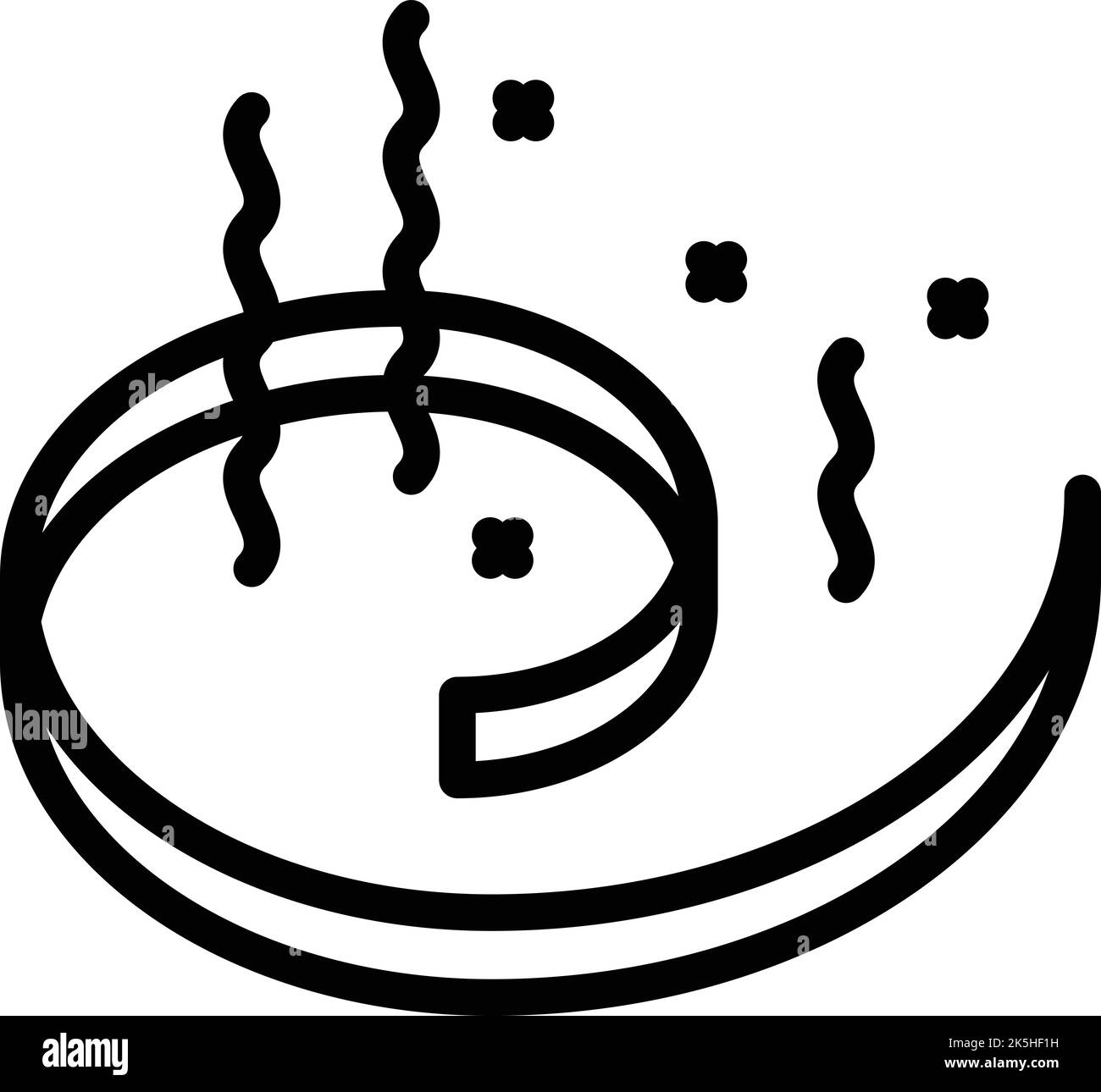 Insect repellent icon outline vector. Bite control. Cute electric Stock ...