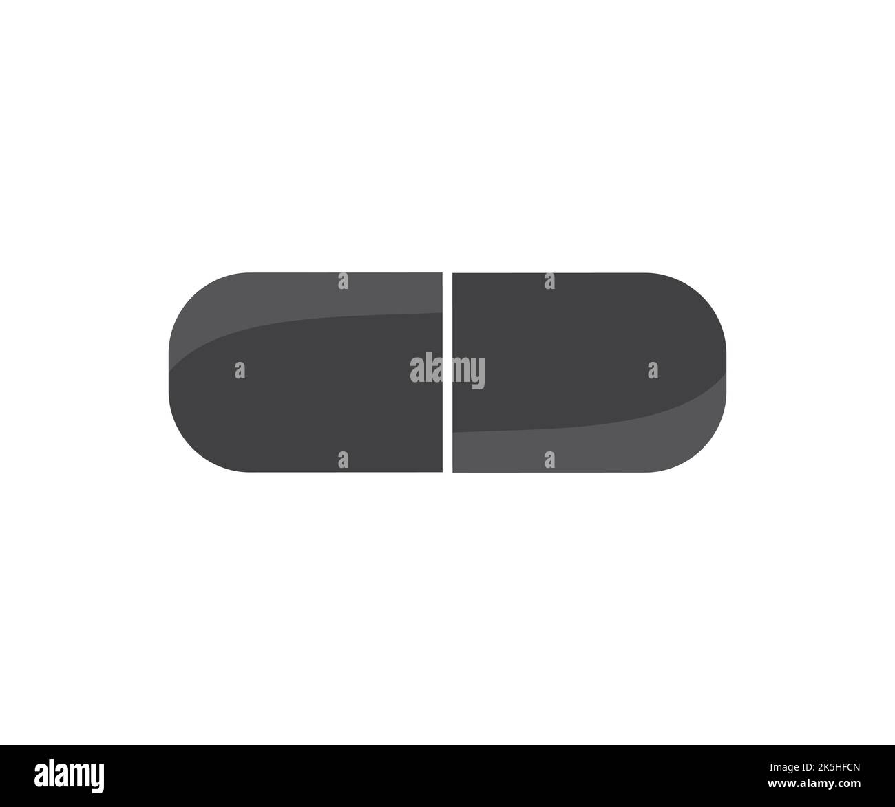 Medicine capsule icon logo design. Medical pills linear and full ...