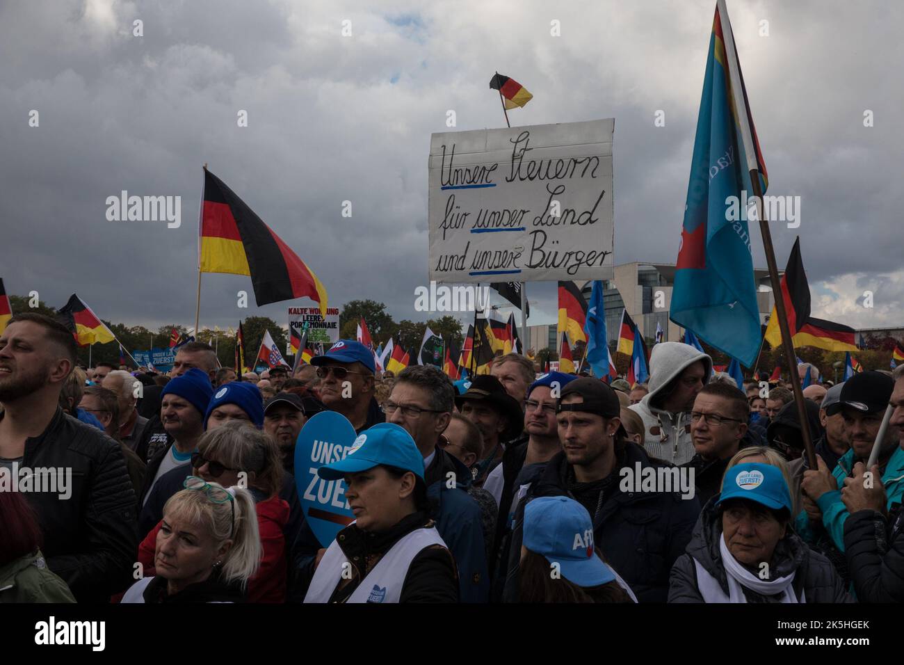 Berlin, Germany. 8th Oct, 2022. On October 8, 2022 the Alternative for ...
