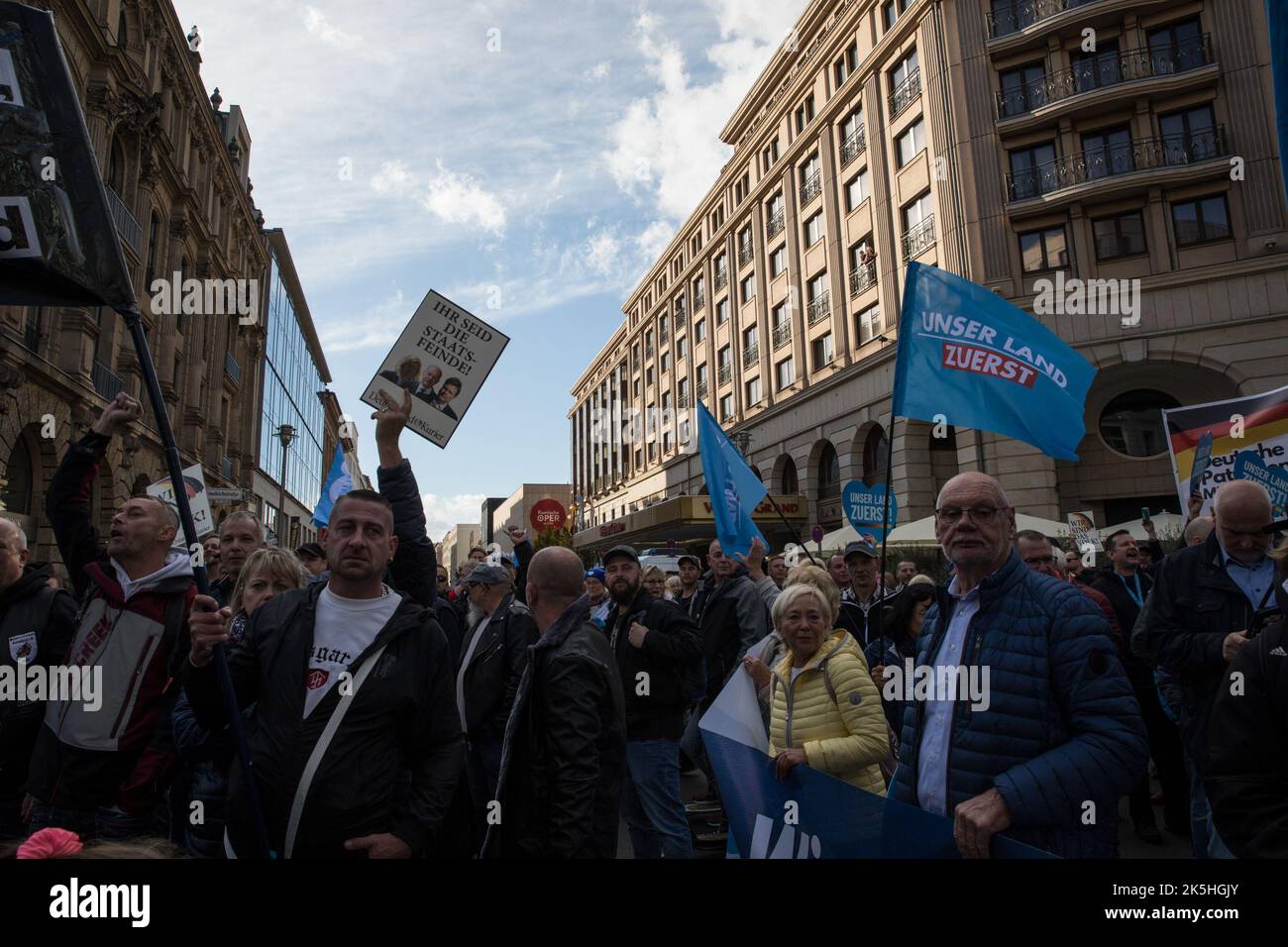 Berlin, Germany. 8th Oct, 2022. On October 8, 2022 the Alternative for ...