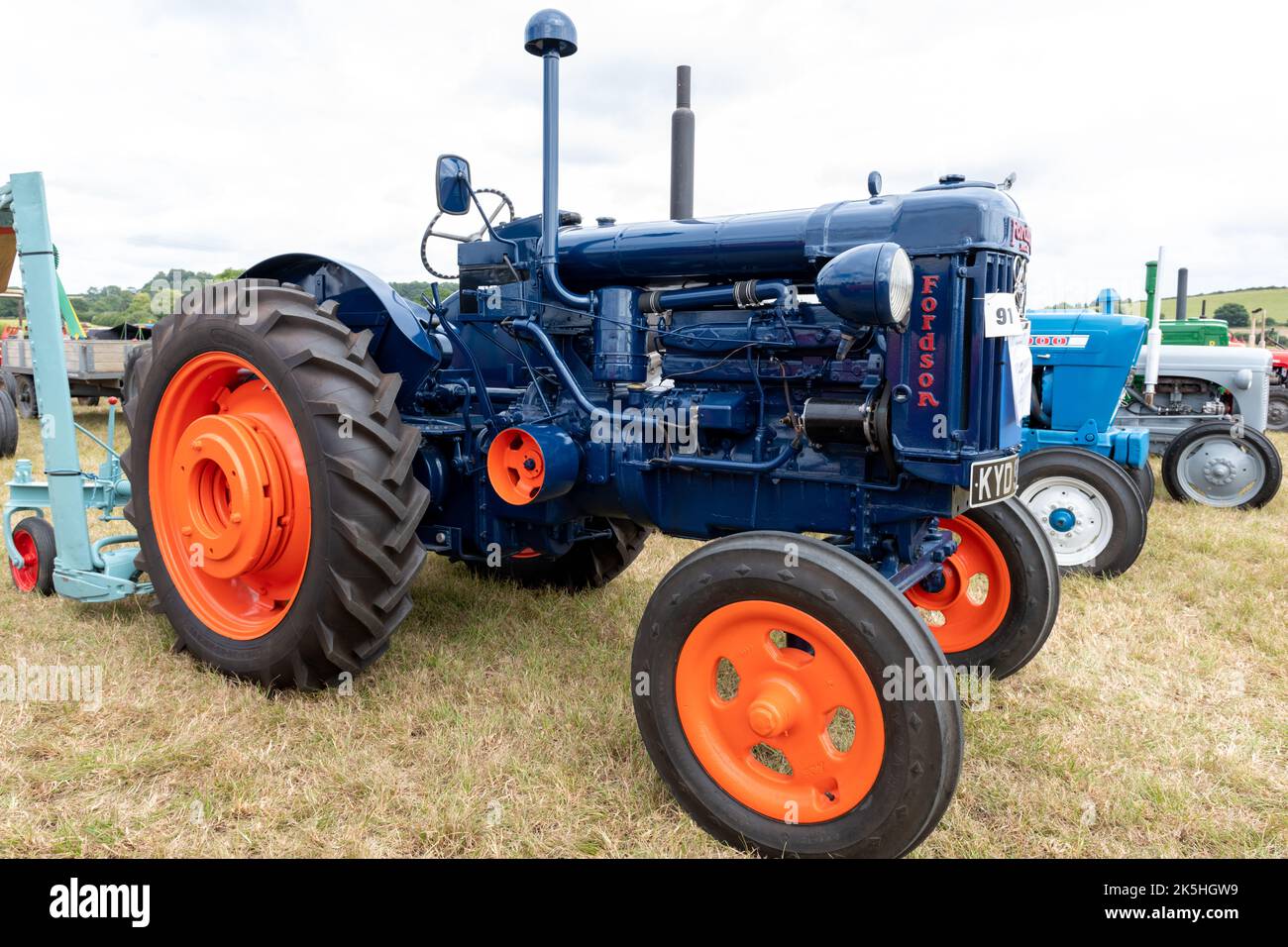 Ilminster.Somerset.United Kingdom.August 21st 2022.A restored 1948 ...