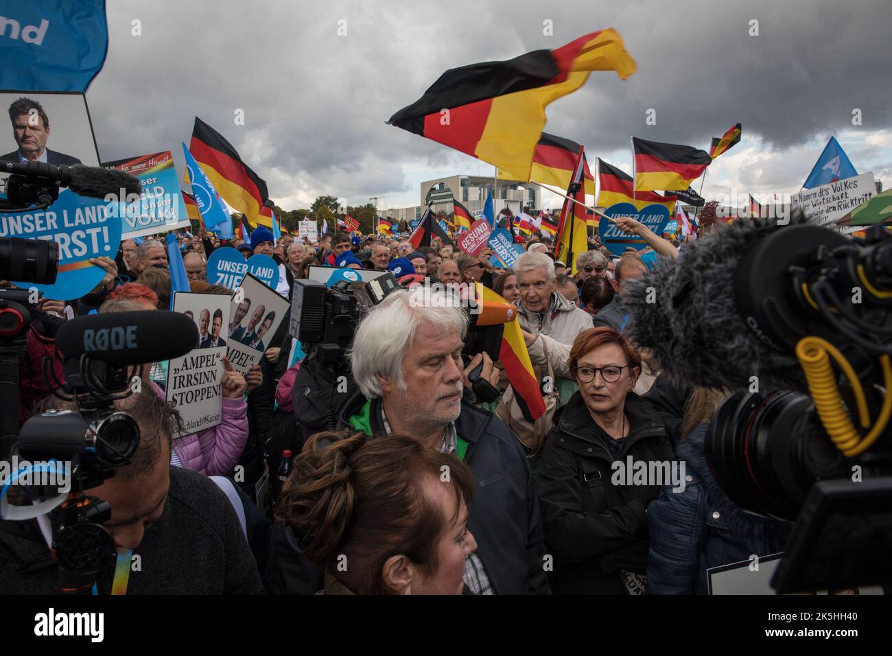 Berlin, Germany. 8th Oct, 2022. On October 8, 2022 the Alternative for ...