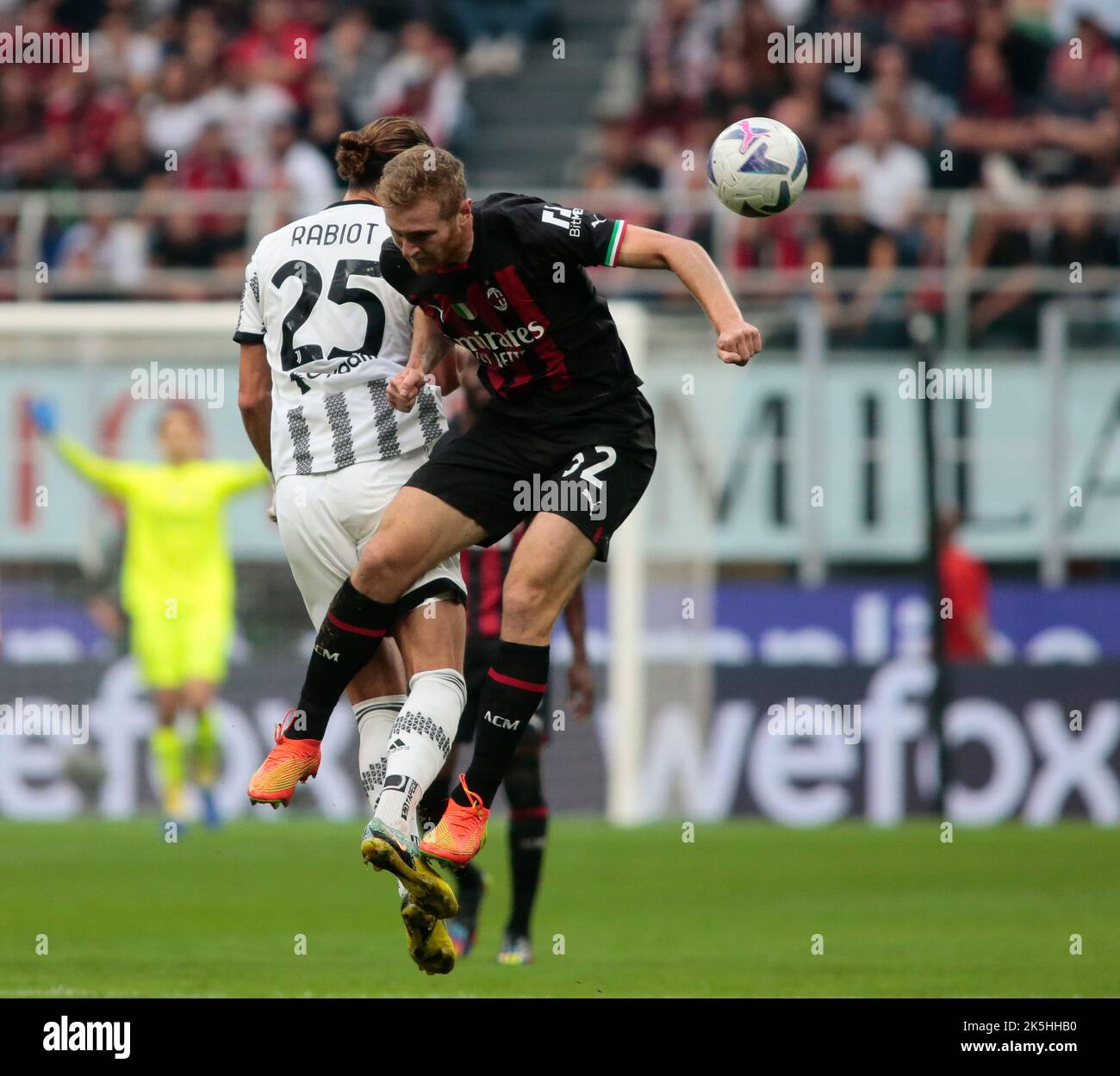 October 8, 2022, Milan, Italy: Tommaso Pobega of Ac Milan during the ...