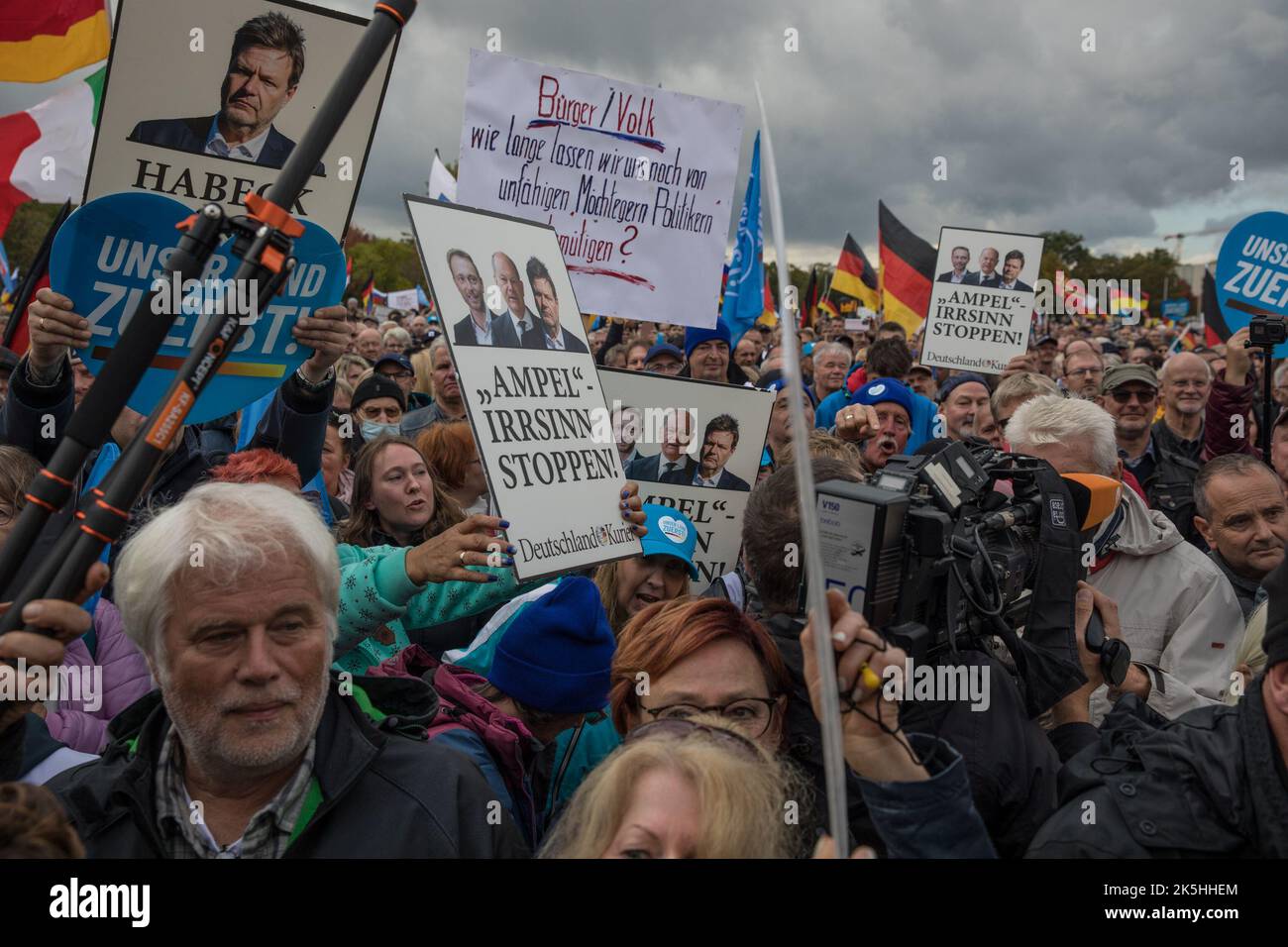 Berlin, Germany. 8th Oct, 2022. On October 8, 2022 the Alternative for ...