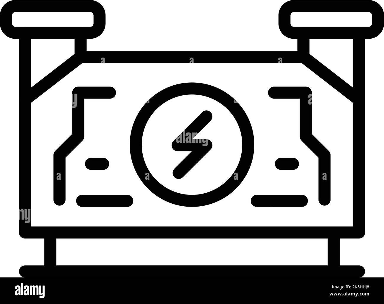 Standby generator Stock Vector Images - Alamy