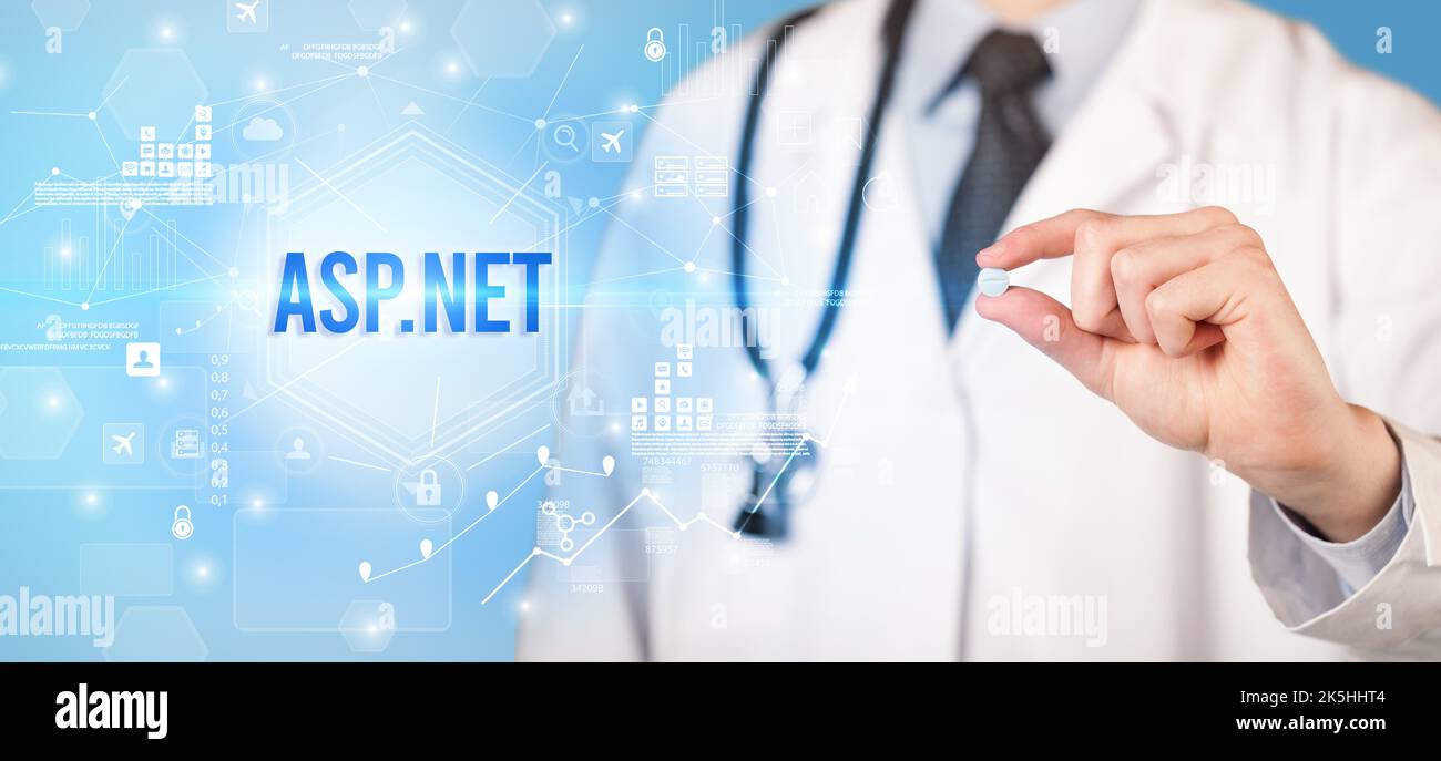 Doctor giving a pill concept Stock Photo - Alamy