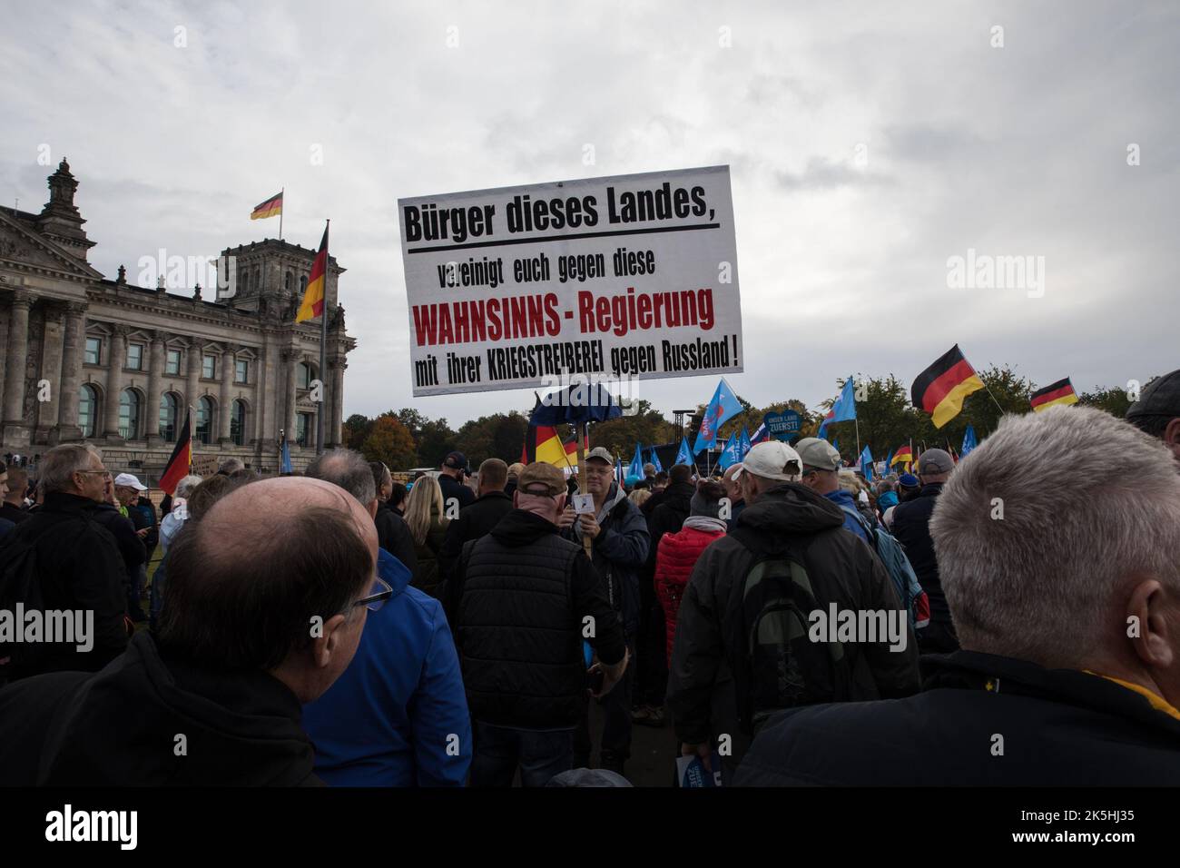 Berlin, Germany. 8th Oct, 2022. On October 8, 2022 the Alternative for ...