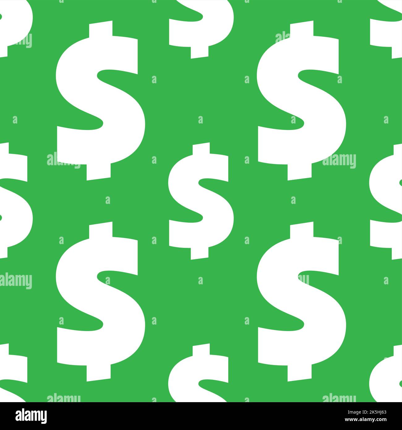Dollar sign seamless pattern. Wrapping background with repeating USA ...