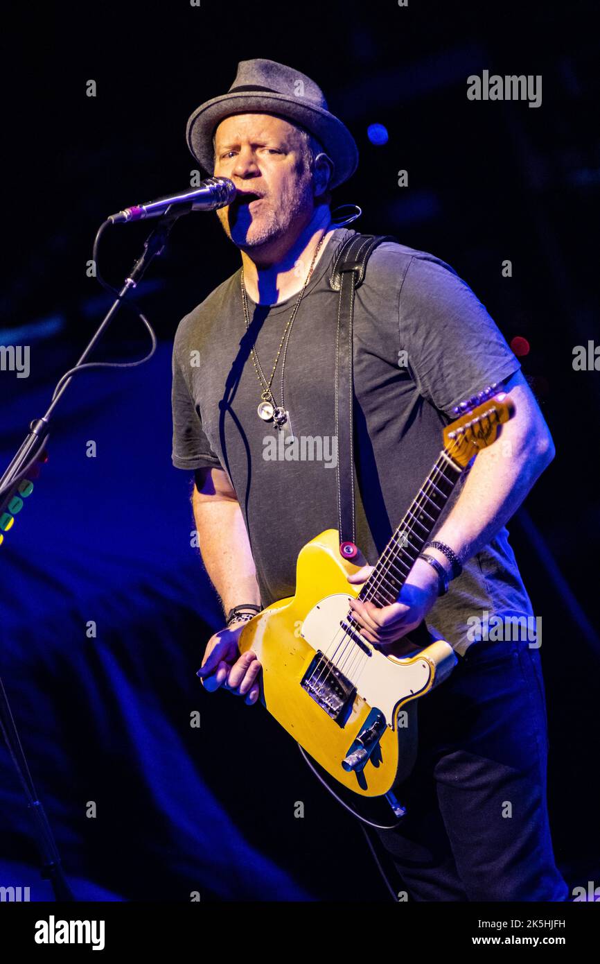 Milan Italy. 07 October 2022. The American band COUNTING CROWS performs ...