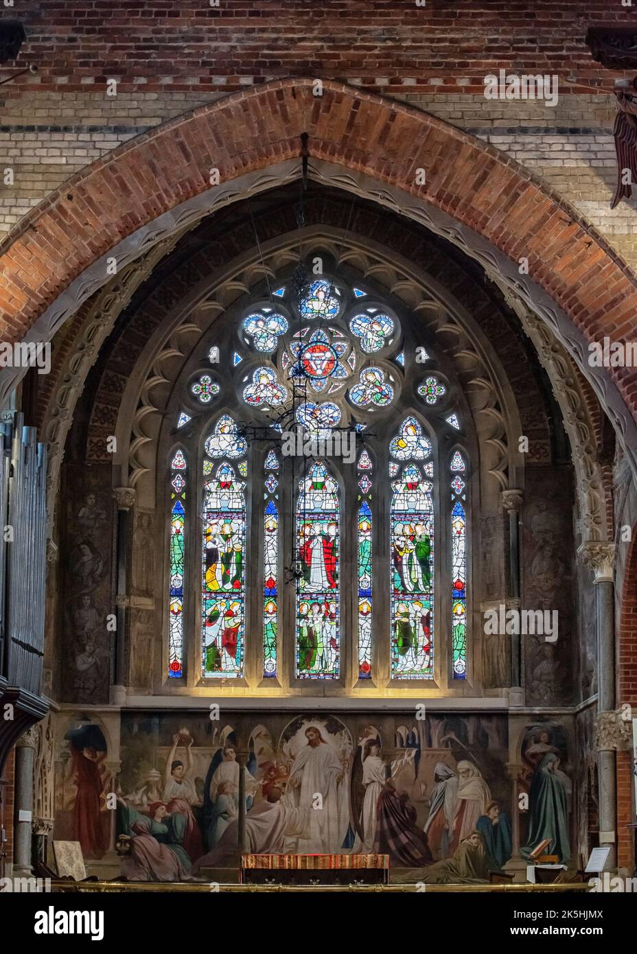 Church Of St Michael and All Angels Stock Photo - Alamy
