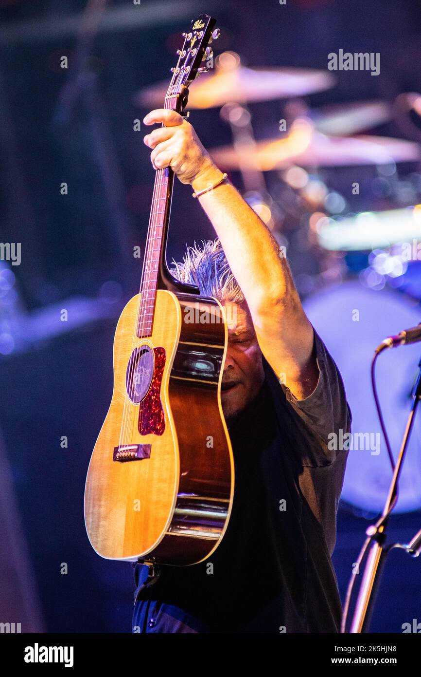 Milan Italy. 07 October 2022. The American band COUNTING CROWS performs ...