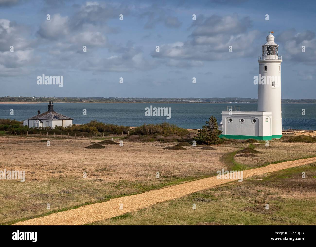 Hurst Point on the Solent Stock Photo - Alamy