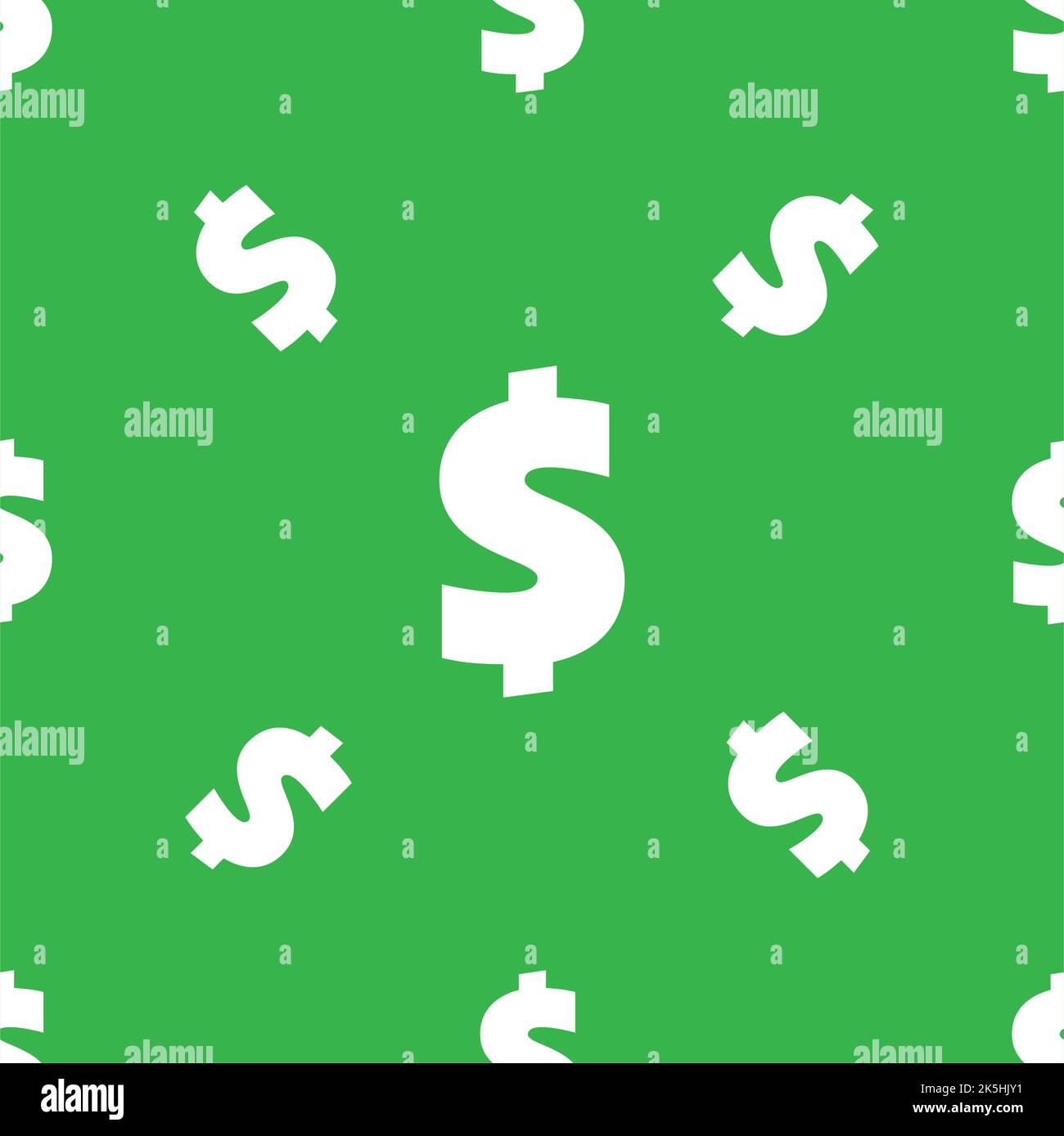 Dollar sign seamless pattern. Wrapping background with repeating USA ...