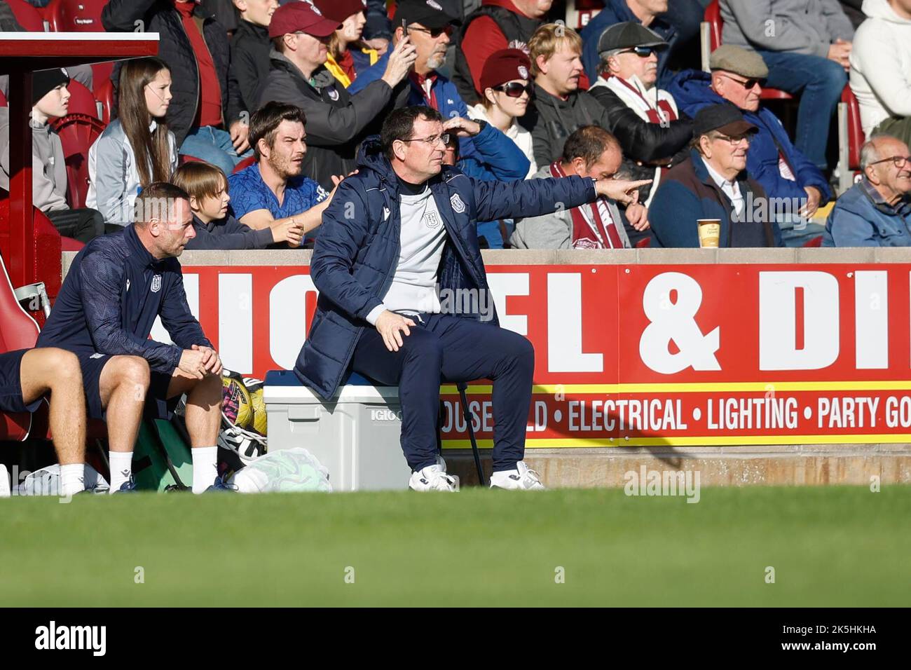 8th October2022; Gayfield, Arbroath; Scottish Championship football ...